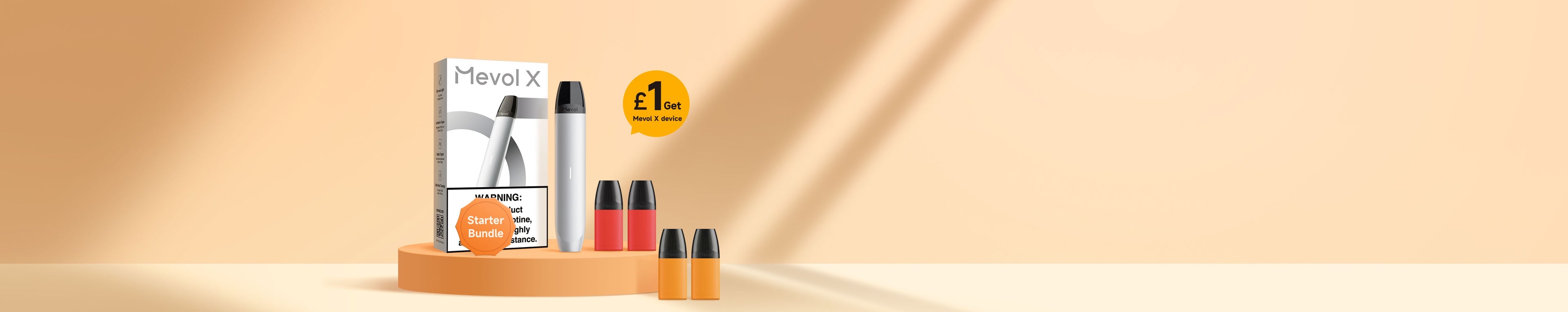 Next-Gen Vape Pens & E-Cigarettes-Slimmer and smoother - Mevol UK